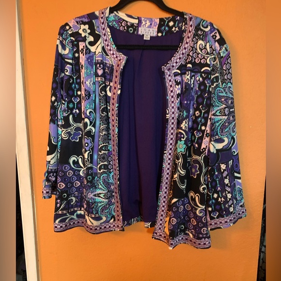 Joan Rivers | Jackets & Coats | Joan Rivers Open Front Lined Blazer ...